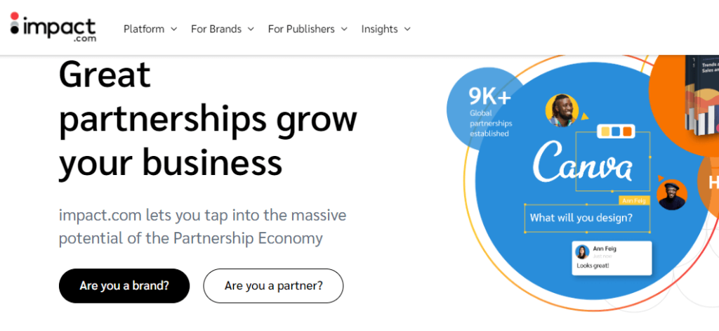 شرح موقع Impact Radius للتسويق الإلكتروني - محمد علي